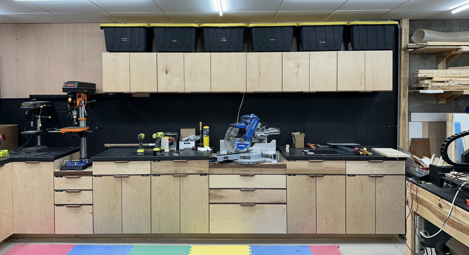 Functional Design: Making Cabinets for the Shop – OverZealous Creations